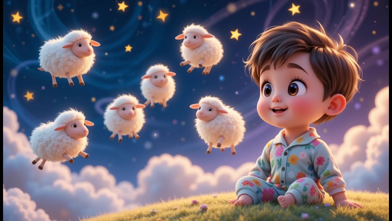 Let’s Count Sheep and Fall Asleep! Rhyme Song | Popular Nursery Rhyme ...