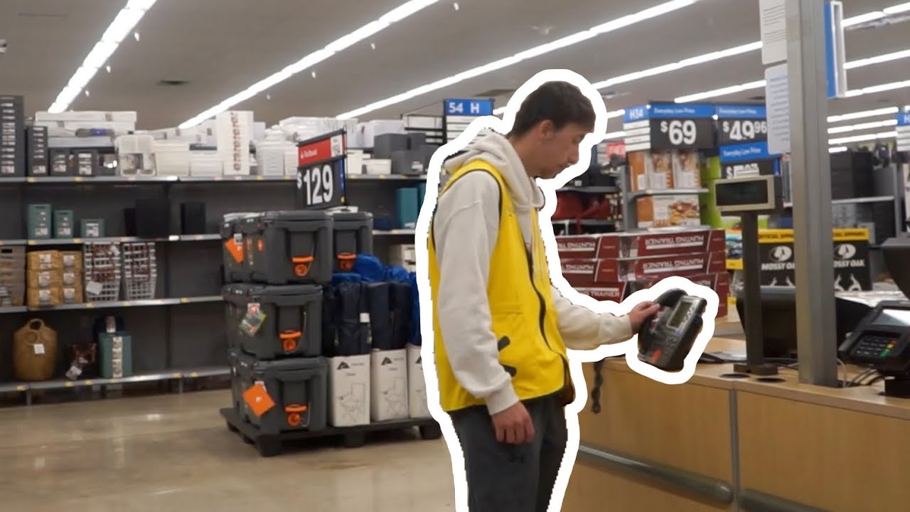 Fake Walmart Employee Prank Chased Out! - YouTube