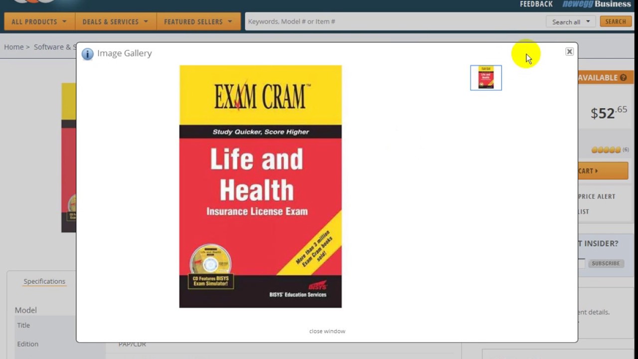 Life and Health Insurance License Exam Cram PAP/CDR - YouTube