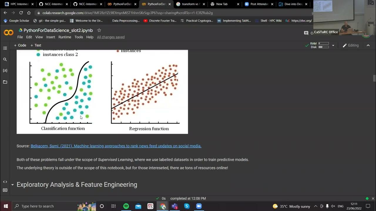 HPC 2nd Intermediate Training Event: Python in Data Science Part 2 ...