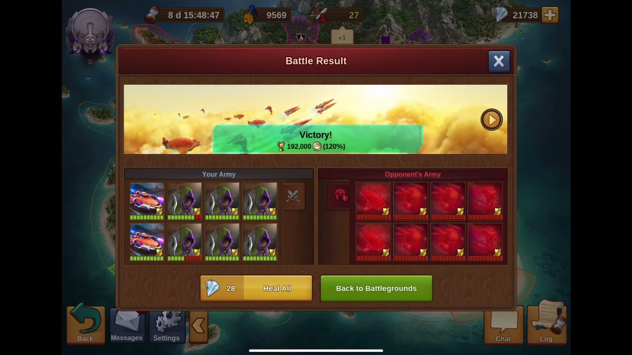 Fast Fighting and Battling on FoE Mobile in GbG - YouTube