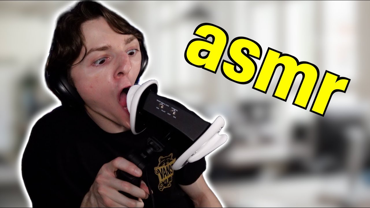 i made a very bad asmr video - YouTube