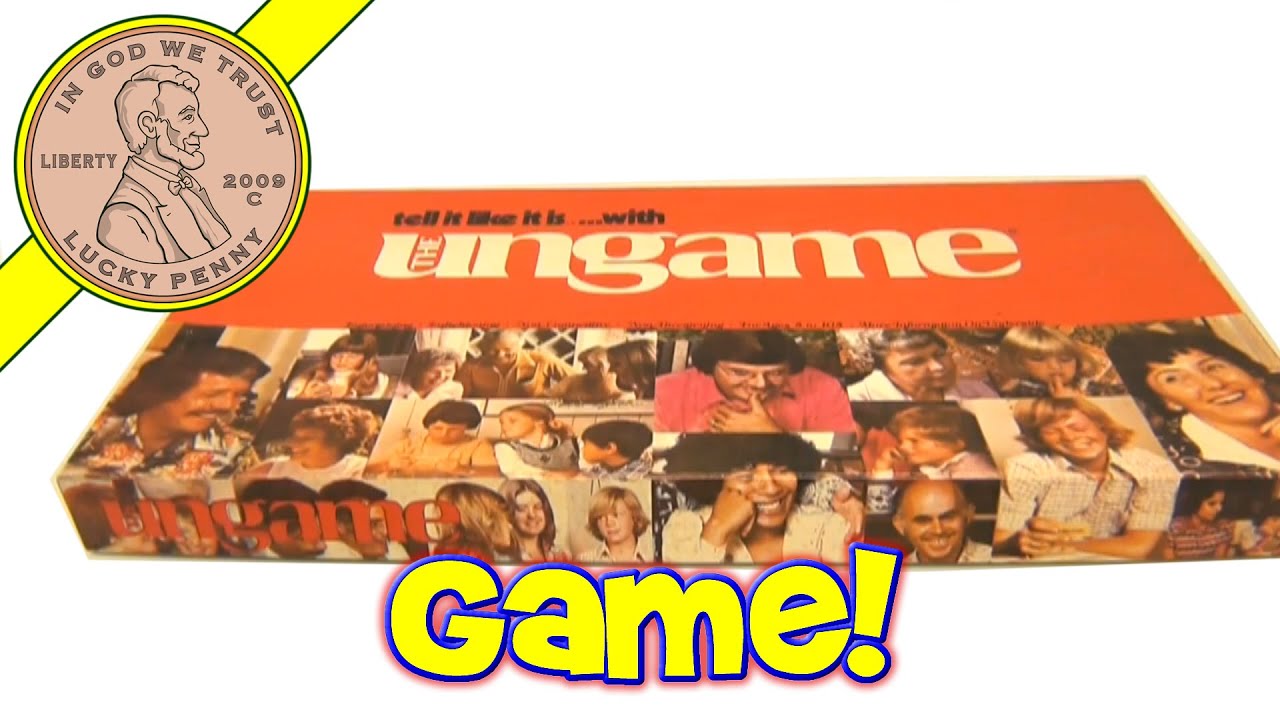 How To Play The Vintage Game 1975 The Ungame Family Board Game - Tell ...