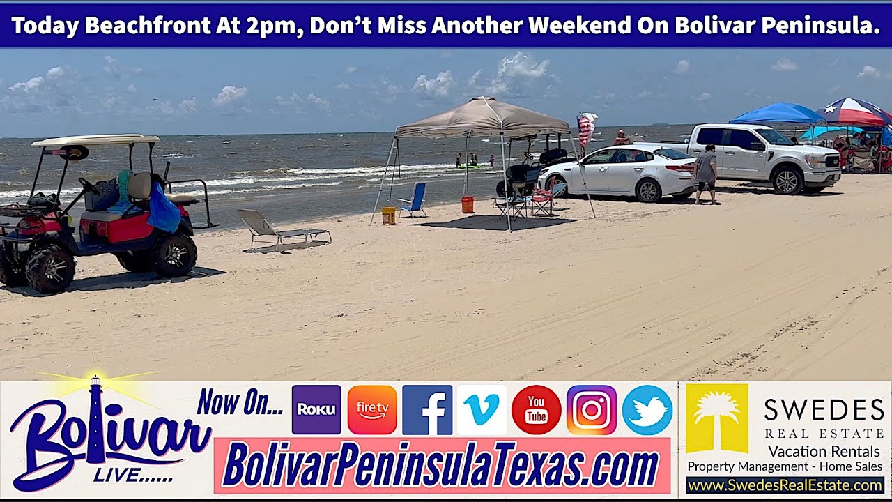 Crystal Beach, Texas Beachfront Today, Don't Miss Another Weekend ...