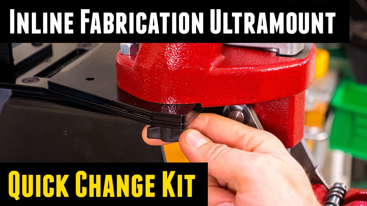 Inline Fabrication Ultramount Quick Change Press Mounting System - YouTube