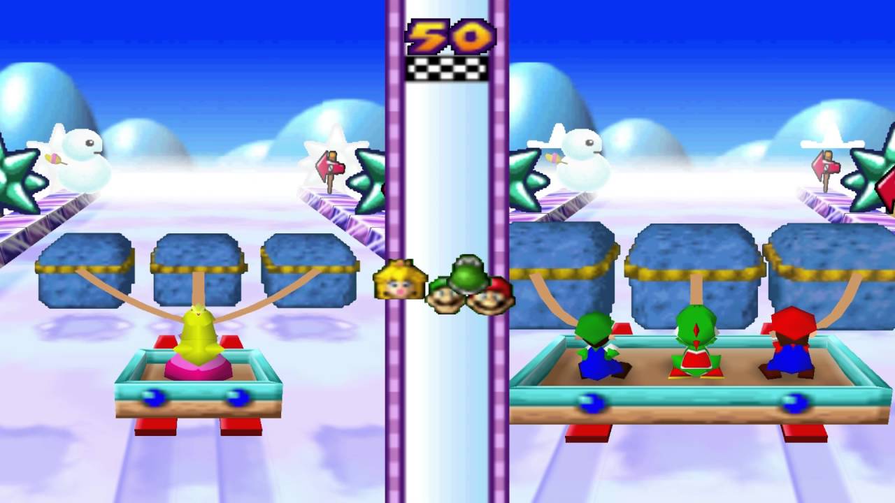 Mario Party 3 - Thwomp Pull - YouTube
