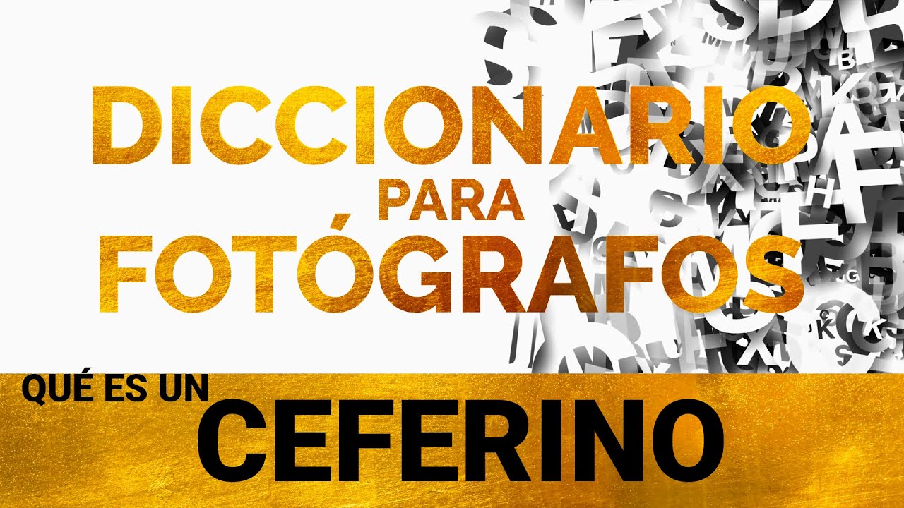 ¿Qué es un CEFERINO para FOTOGRAFÍA? - YouTube
