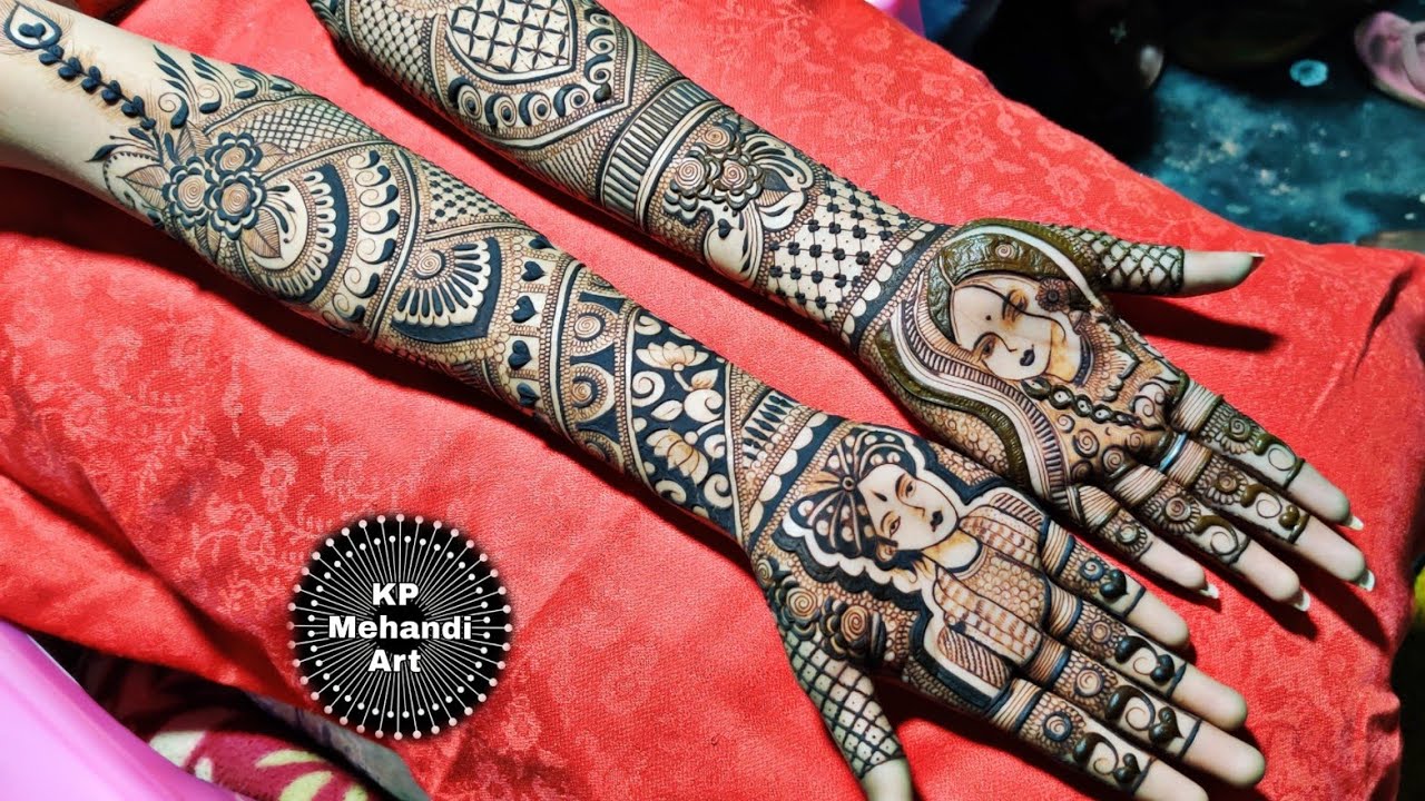 bridal mehandi kaise lagate hai - YouTube