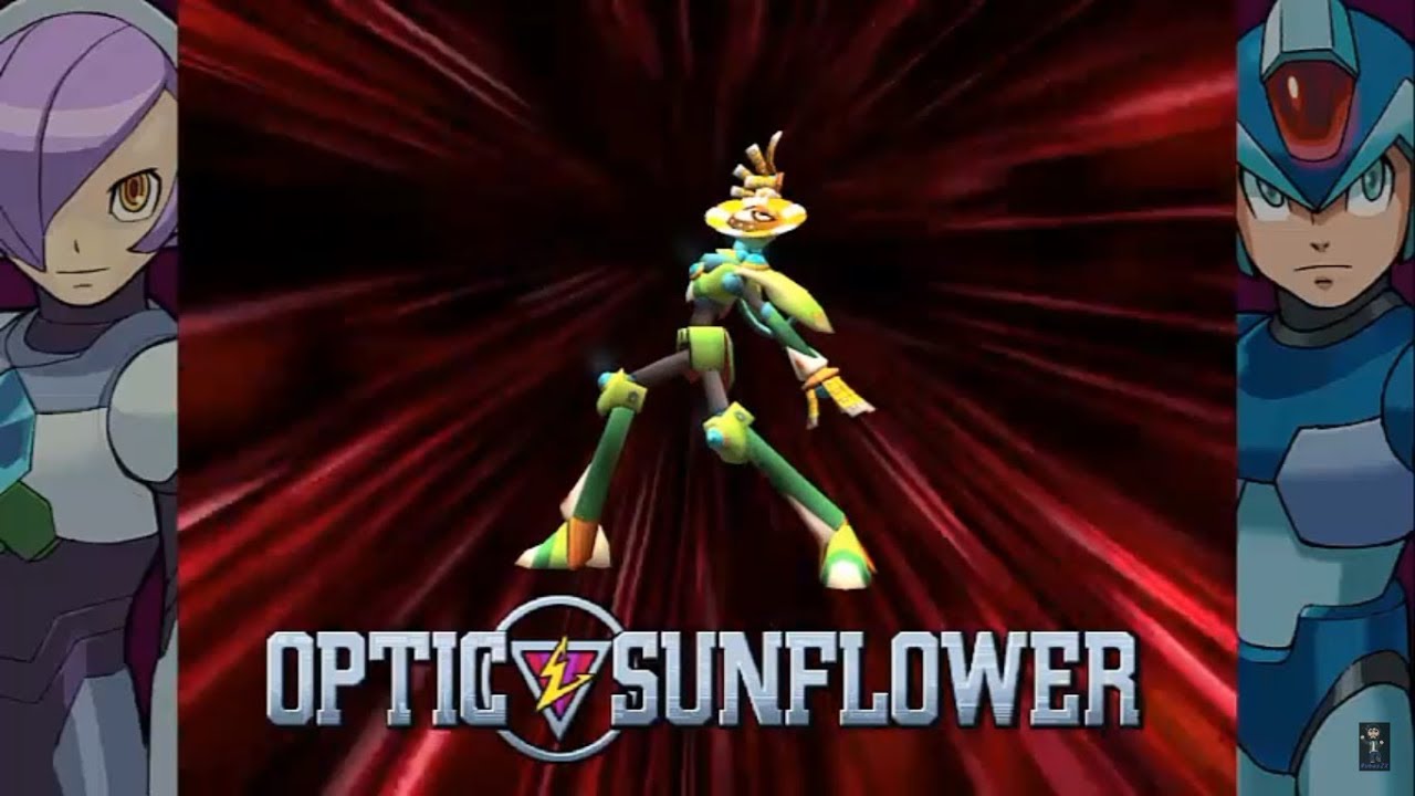 Optic Sun Flower [MegaMan X8] Mega Man X Legacy Collection 2 GP08 - YouTube
