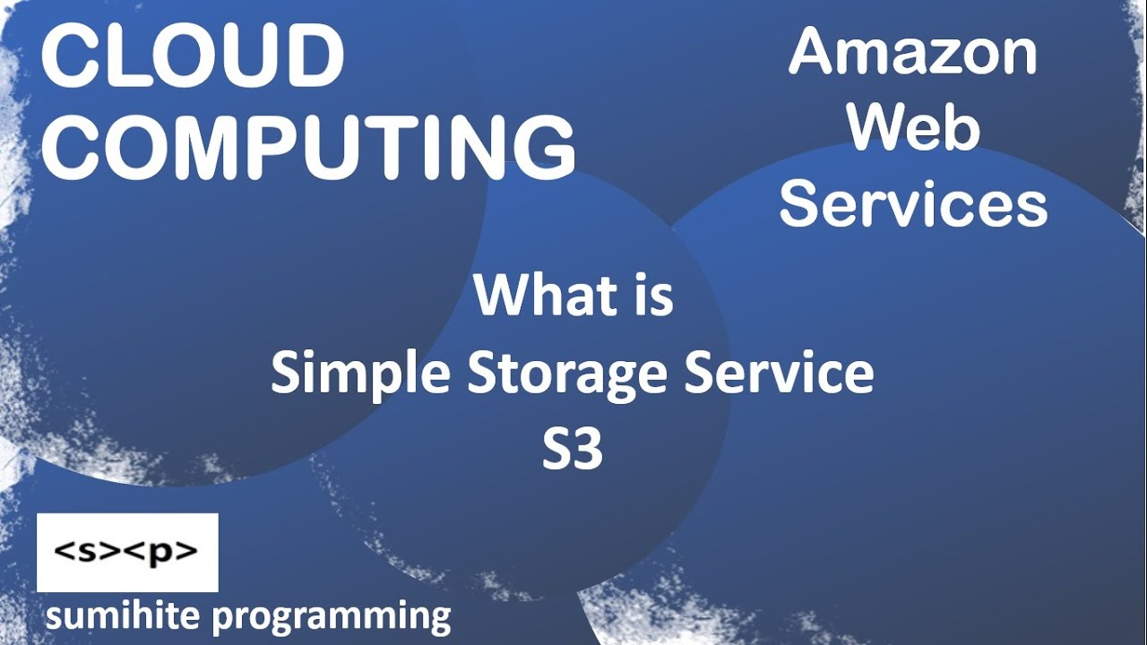 Cloud Computing, AWS tutorial, S3 in AWS | Amazon Simple Storage ...