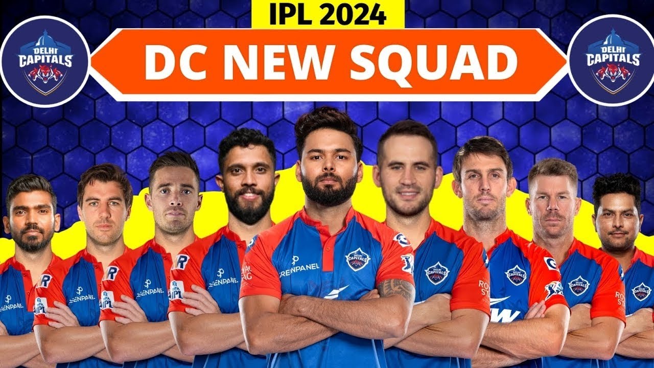 Delhi Captain Full Team Squad 2024😈🔥 || DC Team 2024 players Analysis ...