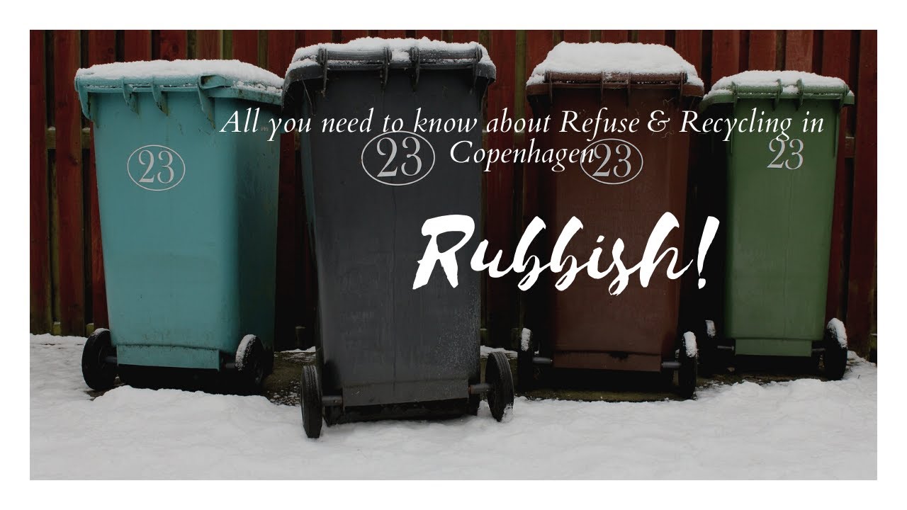 Refuse and recycling in Copenhagen - all you need to know - YouTube