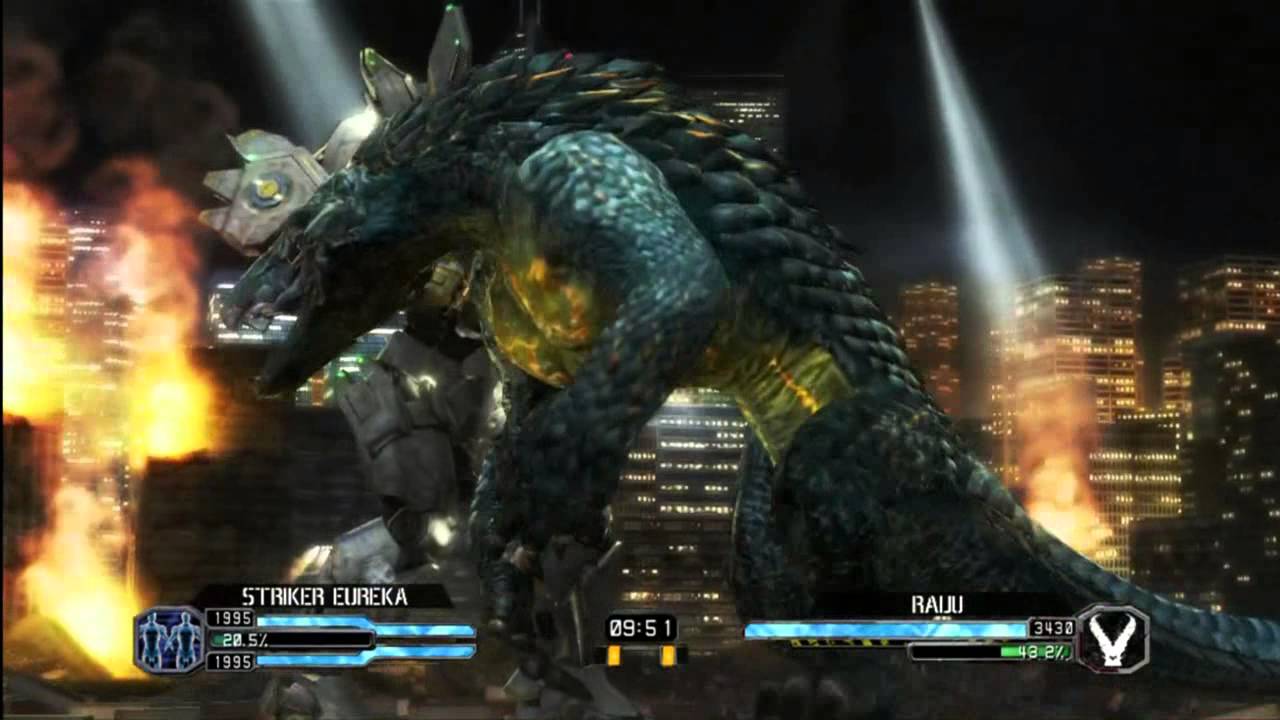 Pacific Rim Striker Eureka VS Raiju DLC Gameplay - YouTube