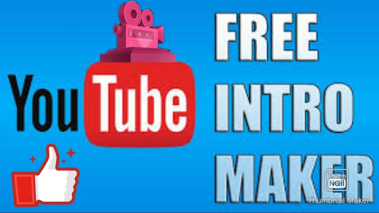 YT intro maker - YouTube