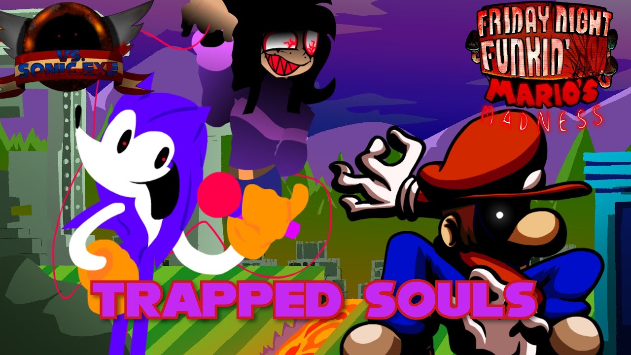 Trapped souls | cover sonic.exe X MMV2 roundabout but promo Mario ...