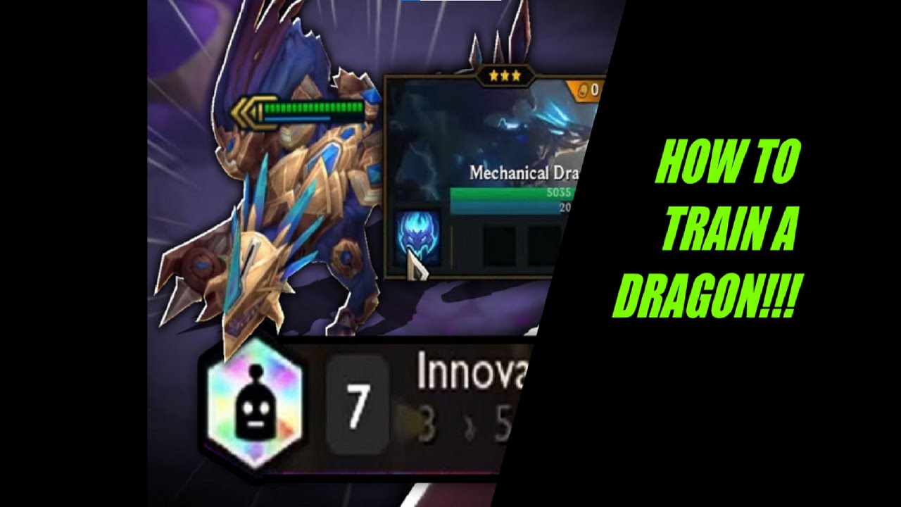 HOW TO TRAIN A DRAGON!! TFT SET 6.5 Teamfight Tactics Ranked - YouTube