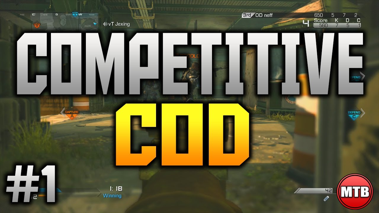 "LET'S GO BOYS!" - COMPETITIVE COD w/ MrTechBeast #1 - Call Of Duty ...
