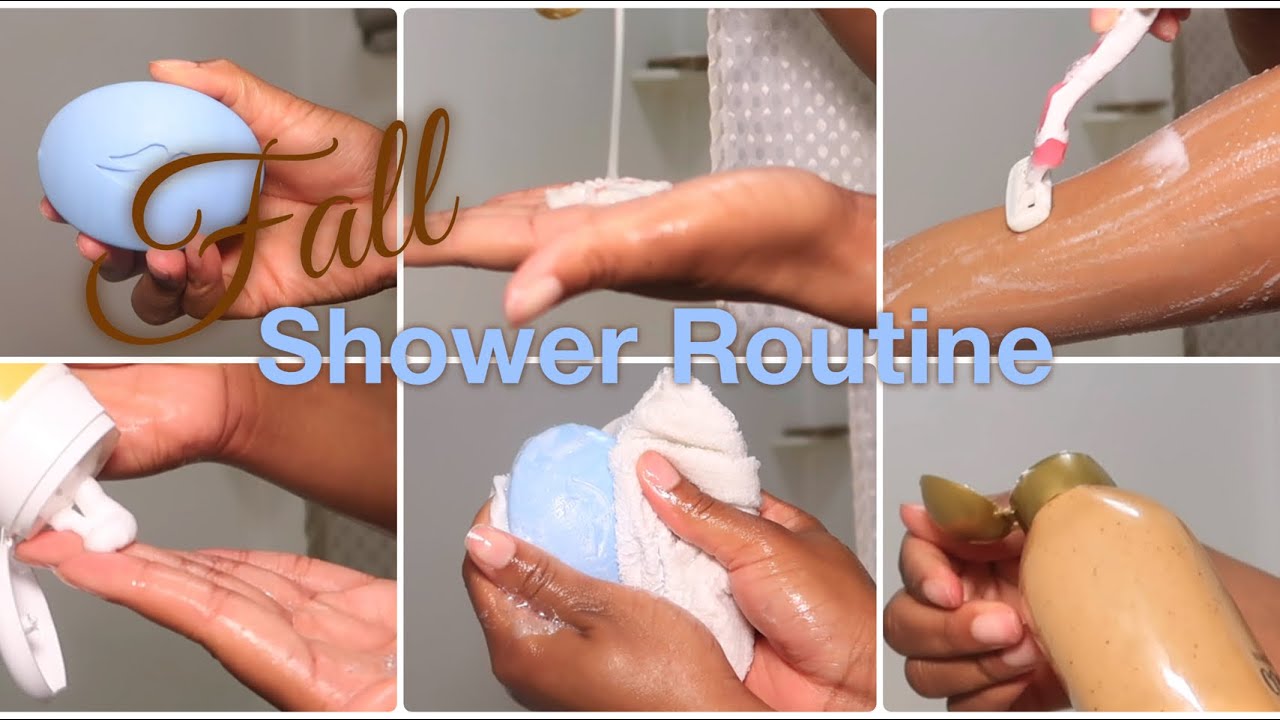 My Fall Shower Routine - YouTube