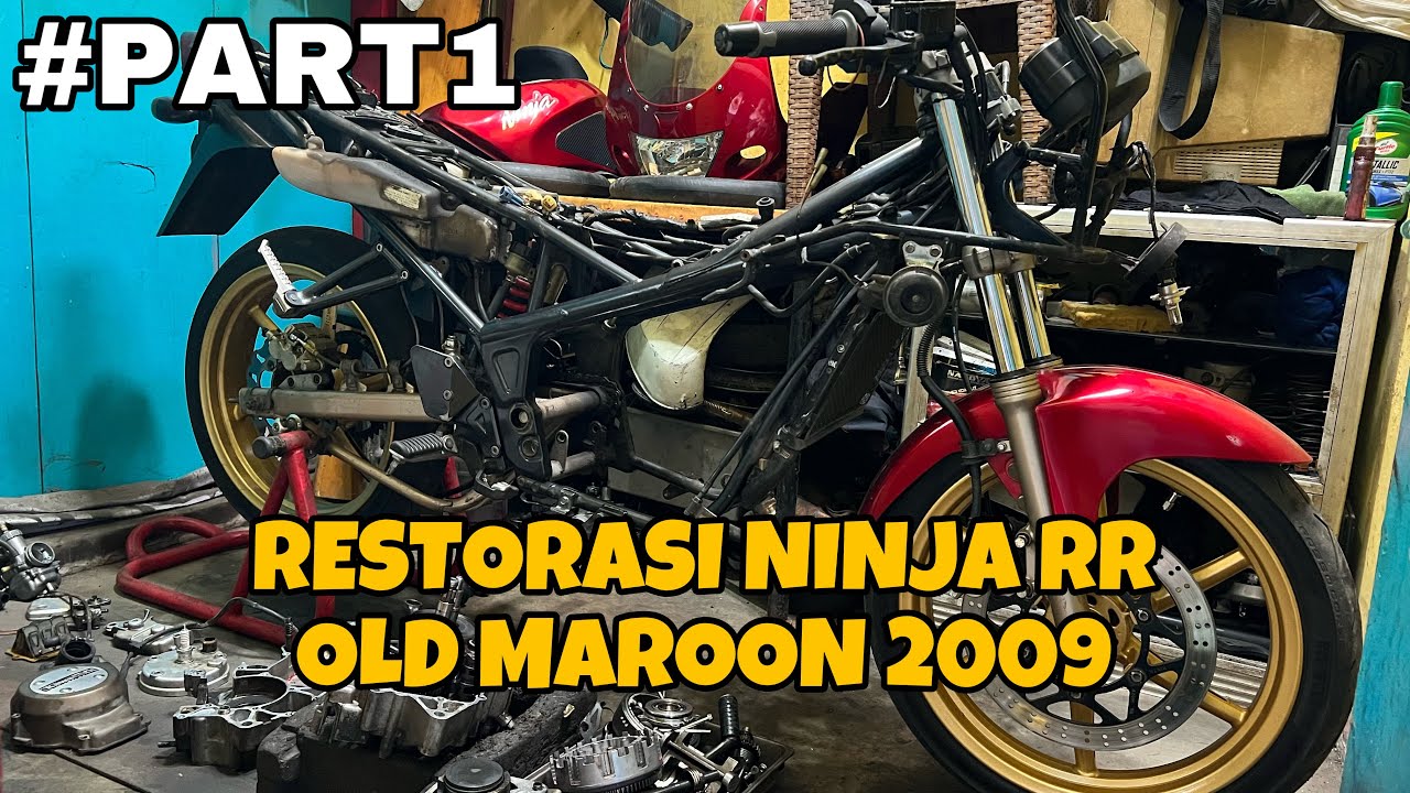 #PART1 . RESTORASI NINJA RR OLD MAROON 209 - YouTube