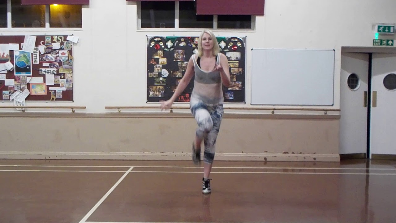 My new Fitsteps Jive routine. - YouTube