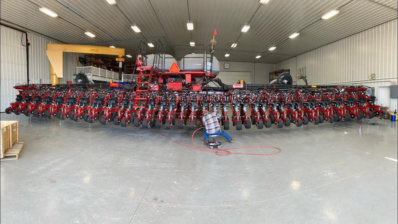 Turning a Case IH 2160 into a 48 Row Plus More Planter and Speed Tiller ...