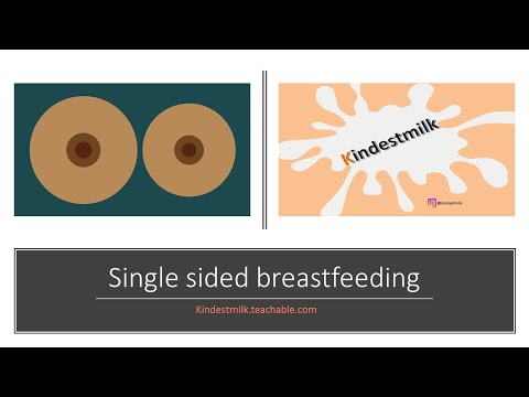 Breastfeeding from one side only- is it possible??