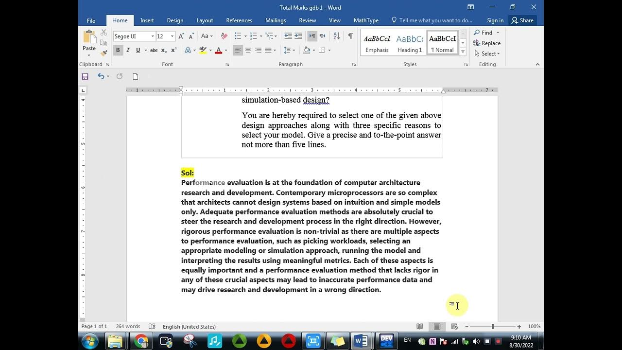 Cs401 Gdb 1 Spring 2022 Late Date 30 Aug 2022 Youtube