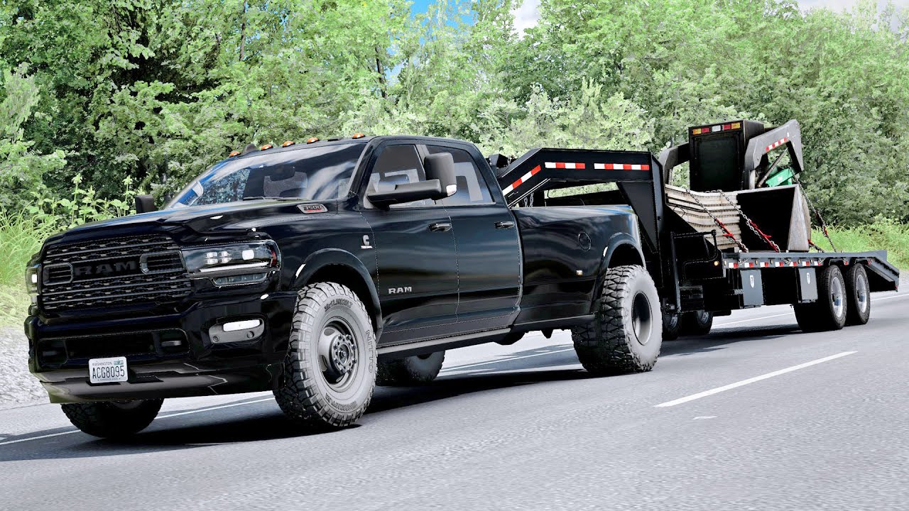 Hot Shot Trucking with The RAM in ATS! - YouTube