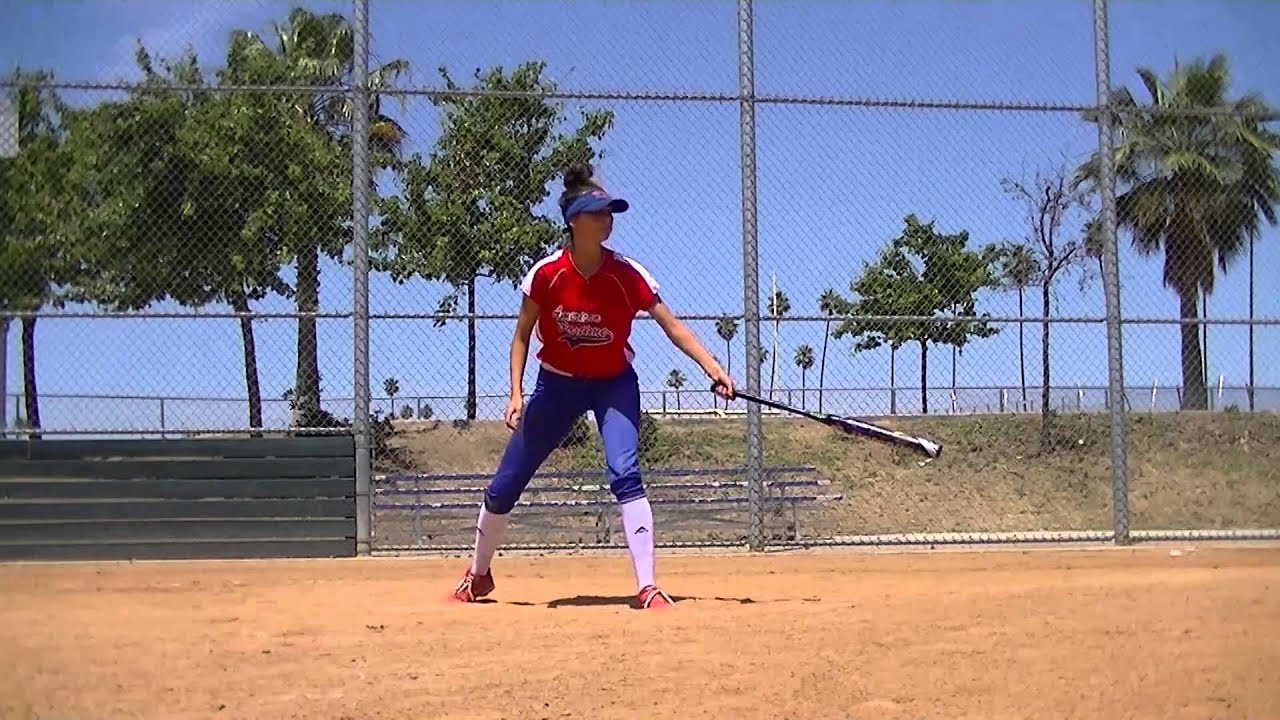 2016 JUSTINE CHAVEZ 1B ~ HITTING SKILLS - YouTube