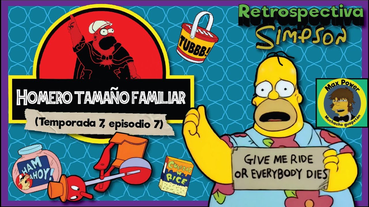 Retrospectiva Simpson: Homero tamaño familiar - YouTube