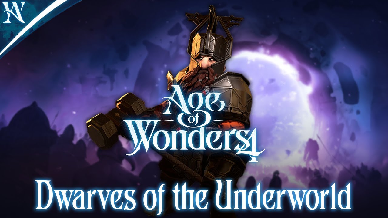 Age of Wonders 4 Dwarves & Underworld | Faction creation gameplay - YouTube