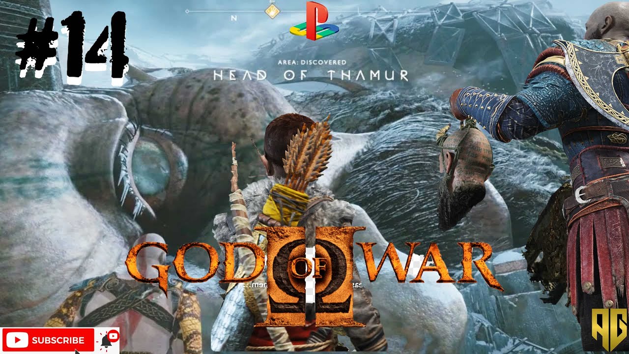 GOD OF WAR 4(Part- 14)|THAMUR THE GIANT|Walkthrough Gameplay - YouTube