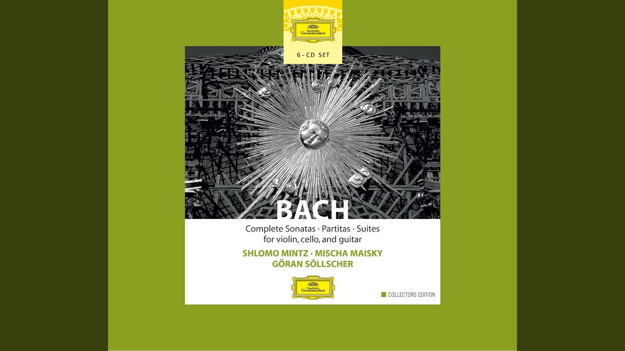 J.S. Bach: Sonata for Violin Solo No. 1 in G Minor, BWV 1001: I. Adagio ...