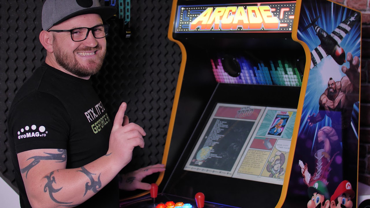 Classic Arcade Machine gameplay - YouTube