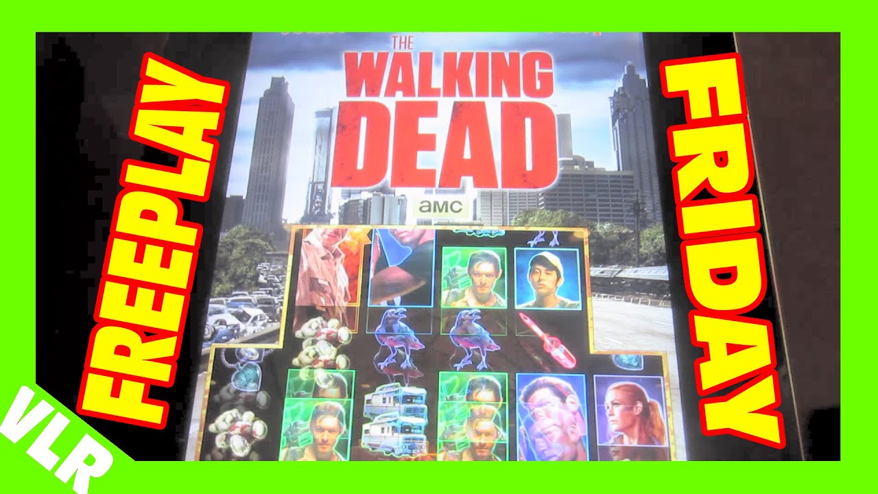 The Walking Dead - Slot Machine LIVE PLAY - Freeplay Friday 44 - YouTube