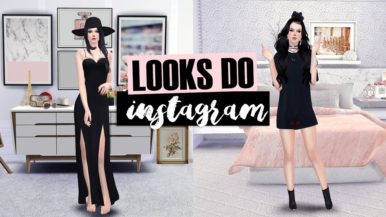 Looks do Instagram | The Sims 4 - YouTube