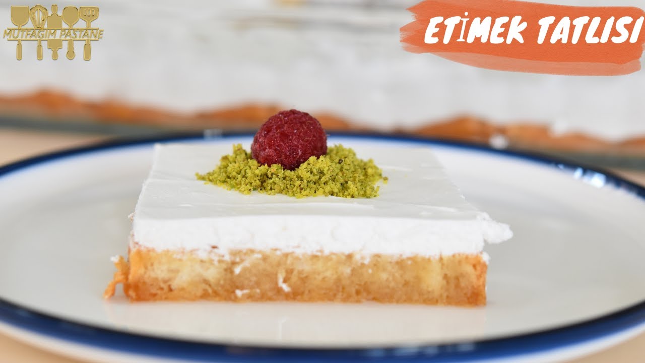 ETİMEK TATLISI- FIRINSIZ UNSUZ PRATİK TATLI - YouTube