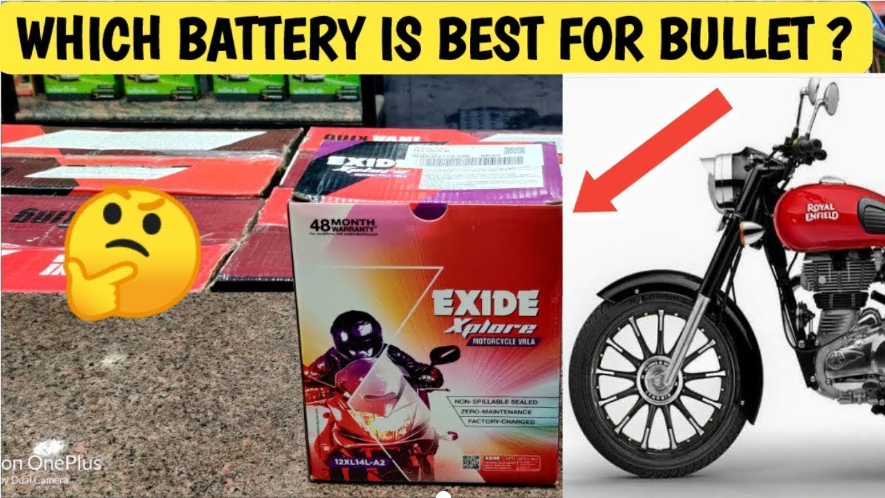 Best Battey for Royal Enfield Bullet 🔥 Bullet Battery Installation ...