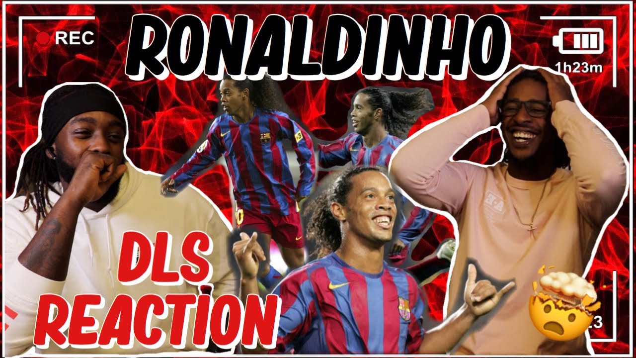 Americans First Reaction to Ronaldinho | DLS Edition - YouTube