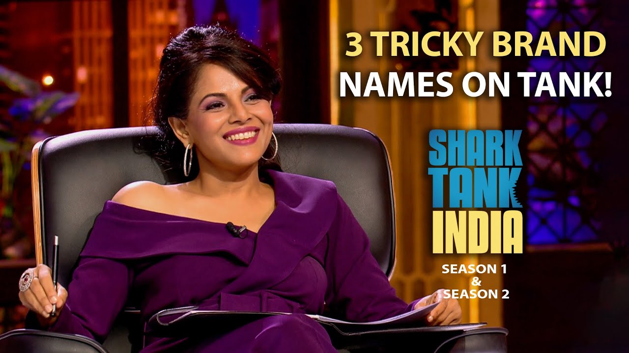 Most Confusing Brand Names On Tank! | Shark Tank India S01 & S02 ...