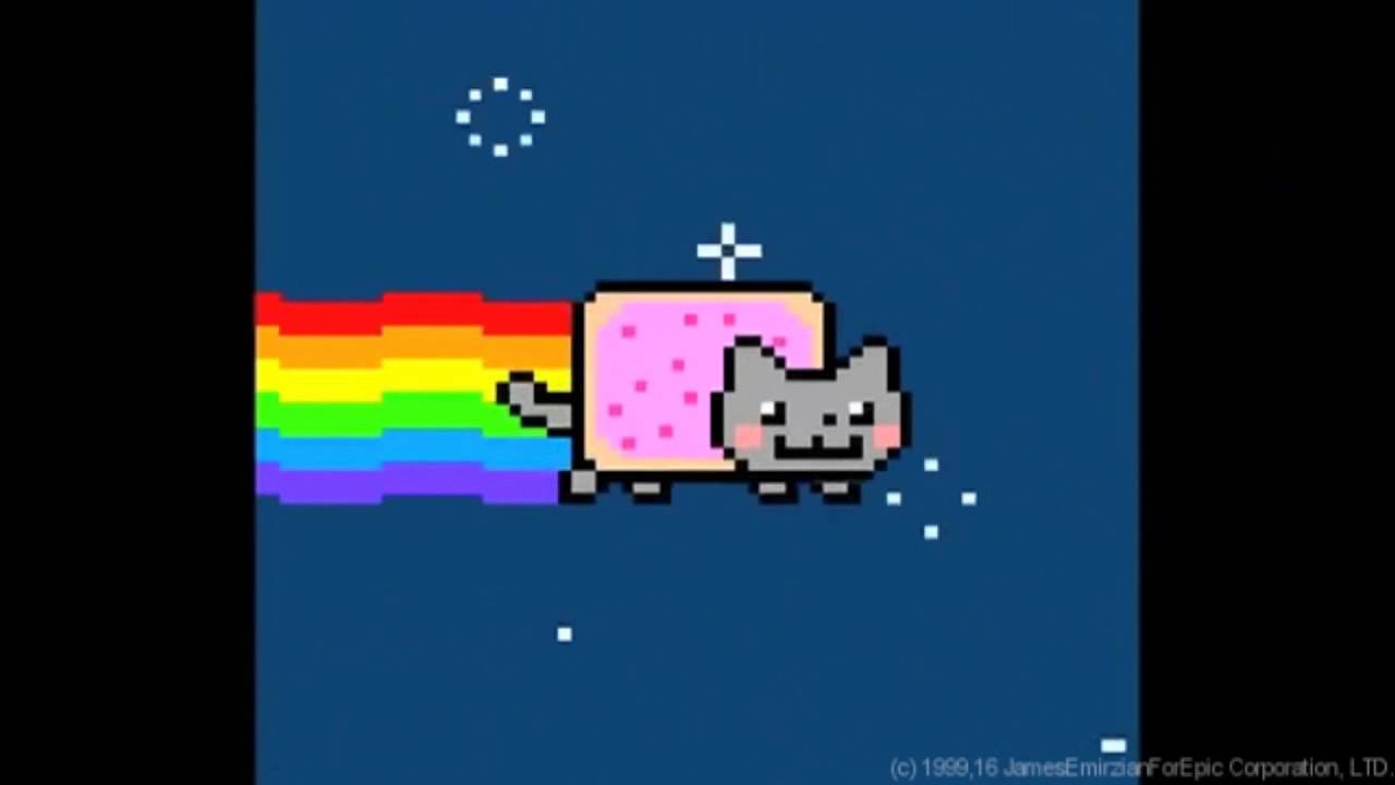 Scary Pop Up Nyan Cat In 10 Minutes Screamer - Nyan Cat Original - YouTube