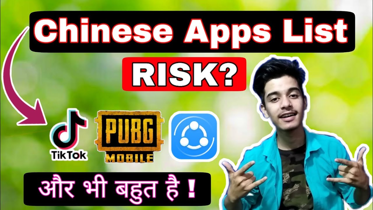 Chinese Apps List in India 2020 | All chinese apps list - YouTube