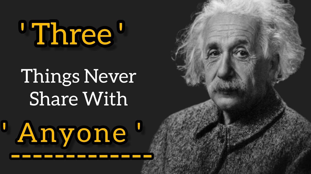 Three Things Never Share With Anyone in Your Life | Life changing ...