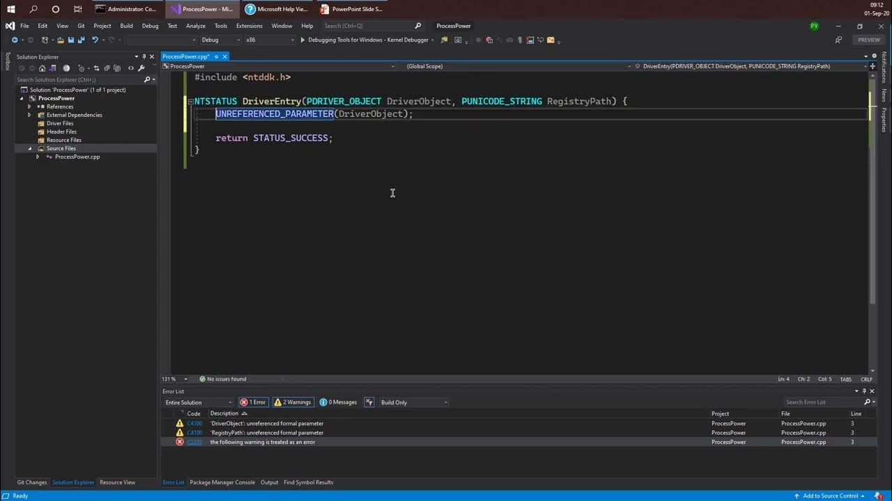 12 Module 2 The DriverEntry Function - YouTube