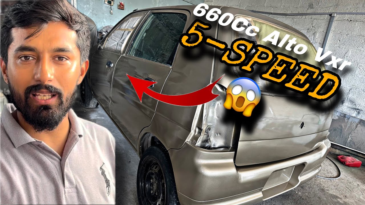 Project 5 Speed 660cc Suzuki Alto Vxr 💛 - YouTube