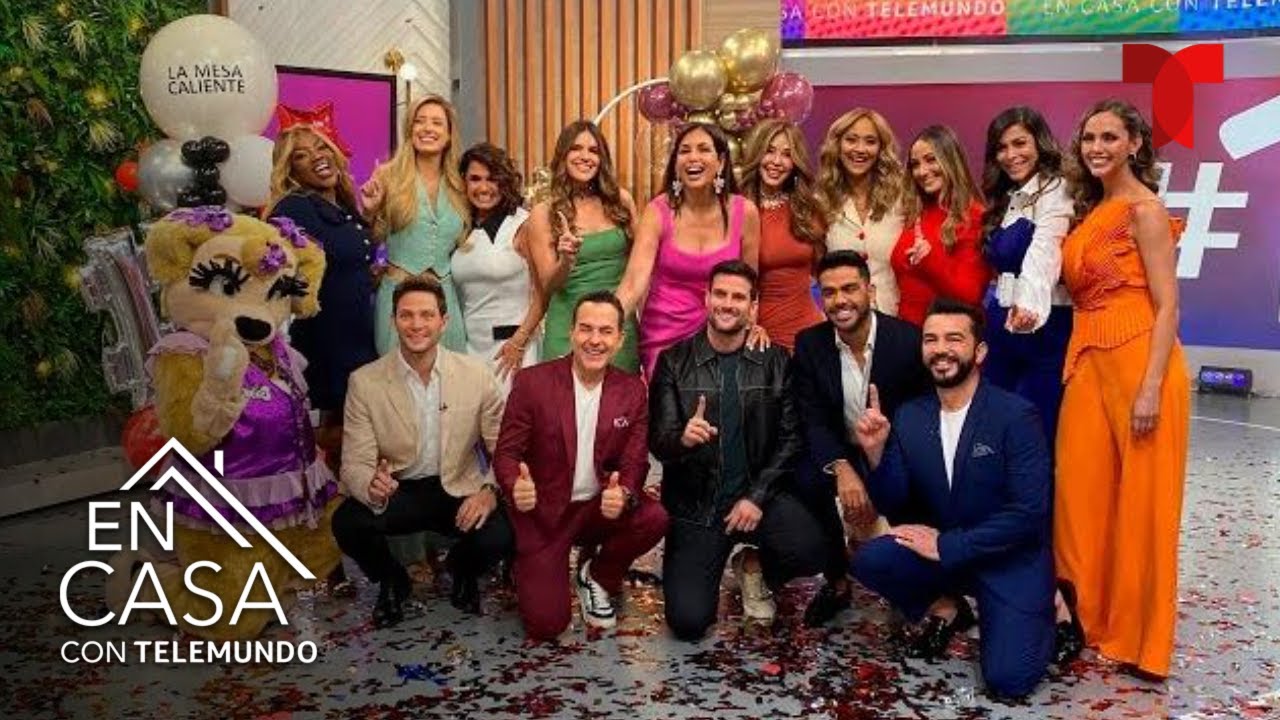 ¡Se armó la fiesta en Telemundo! Celebramos el éxito de nuestros shows ...