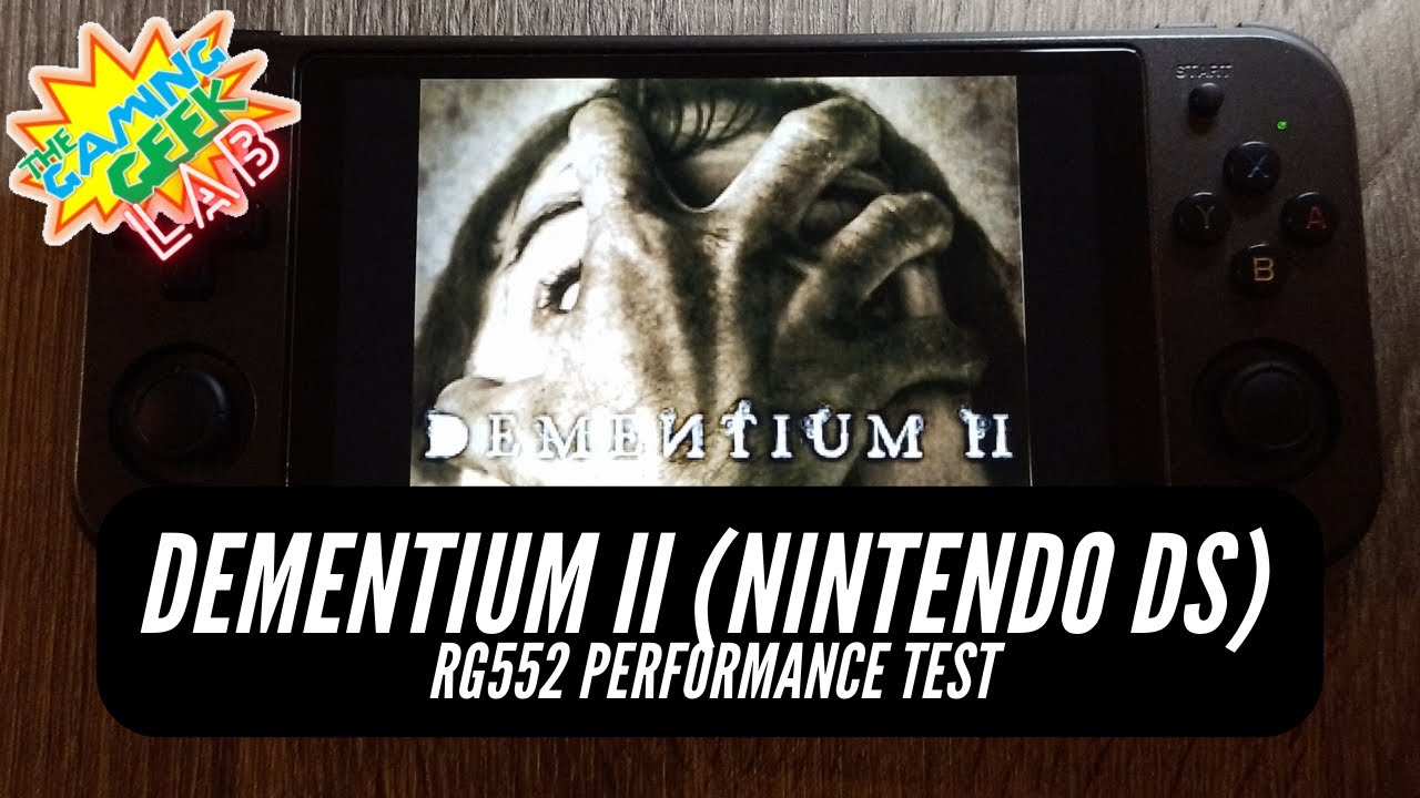Anbernic RG552 Performance Test - Dementium II (Nintendo DS) - YouTube