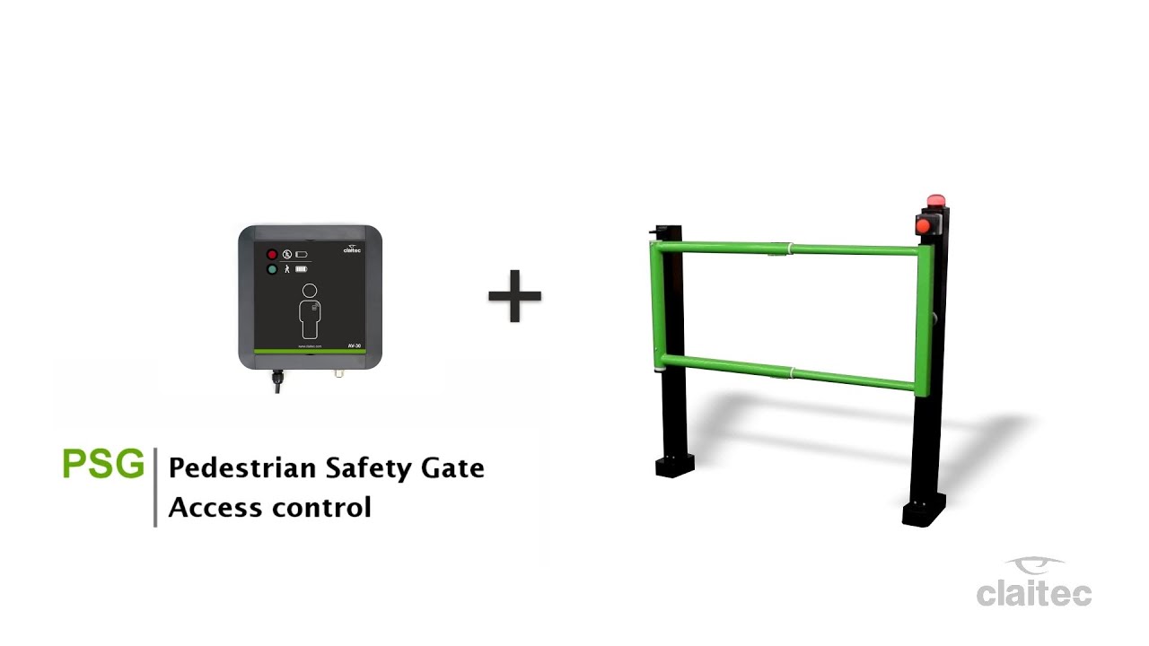 PSG (Pedestrian Safety Gate) - Access Control - YouTube