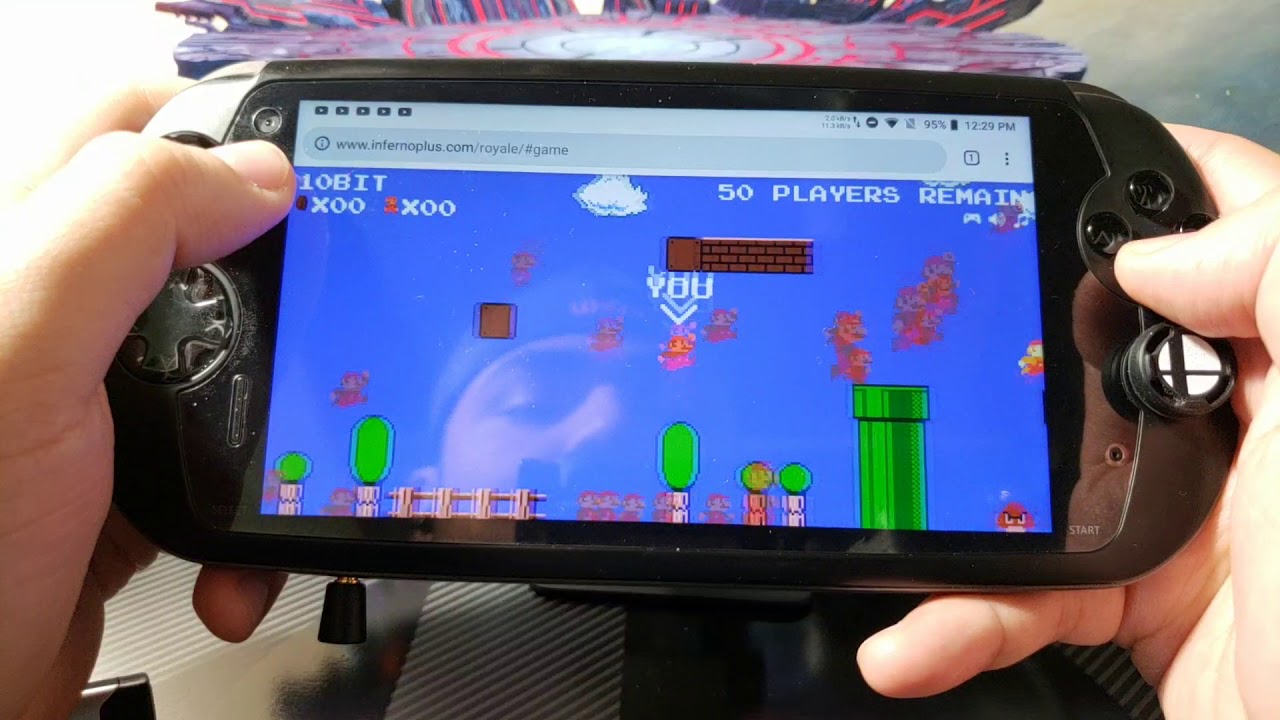 Snail MOQI i7s GamingPhone - Super Mario Bros. Battle Royale - YouTube