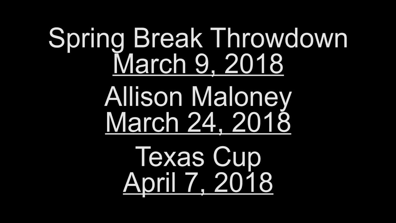 Chase Honaker '19 Goalie Highlights: Spring Throwdown, Allison Maloney ...